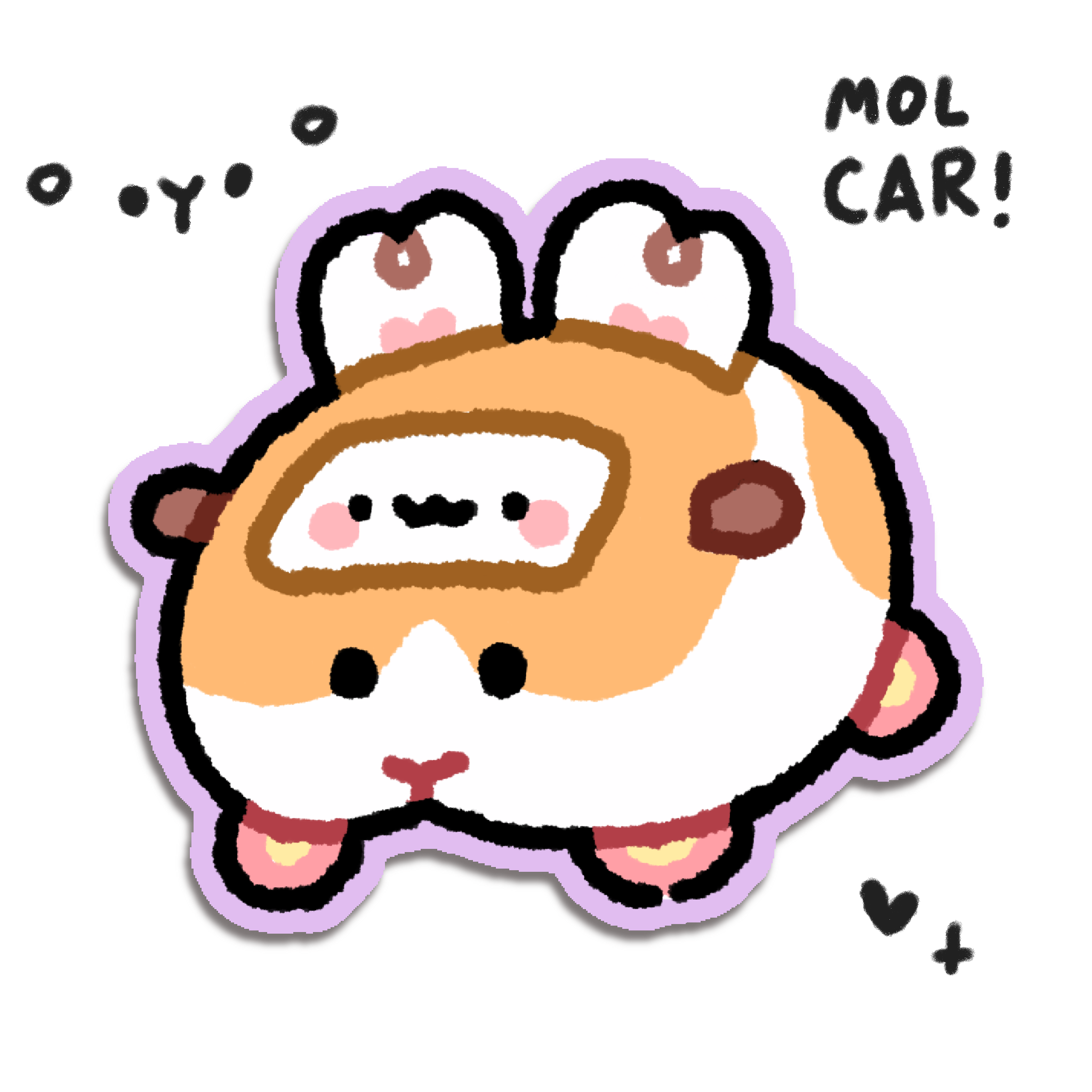 Pui Pui Molcar Bimbo Sticker – Bunhiry